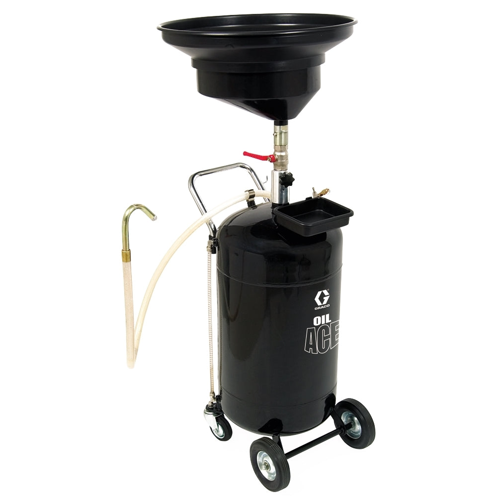 Graco 119577 24 gal (90 l) Steel-Tank Pressurized Oil Drain | Innoflo ...