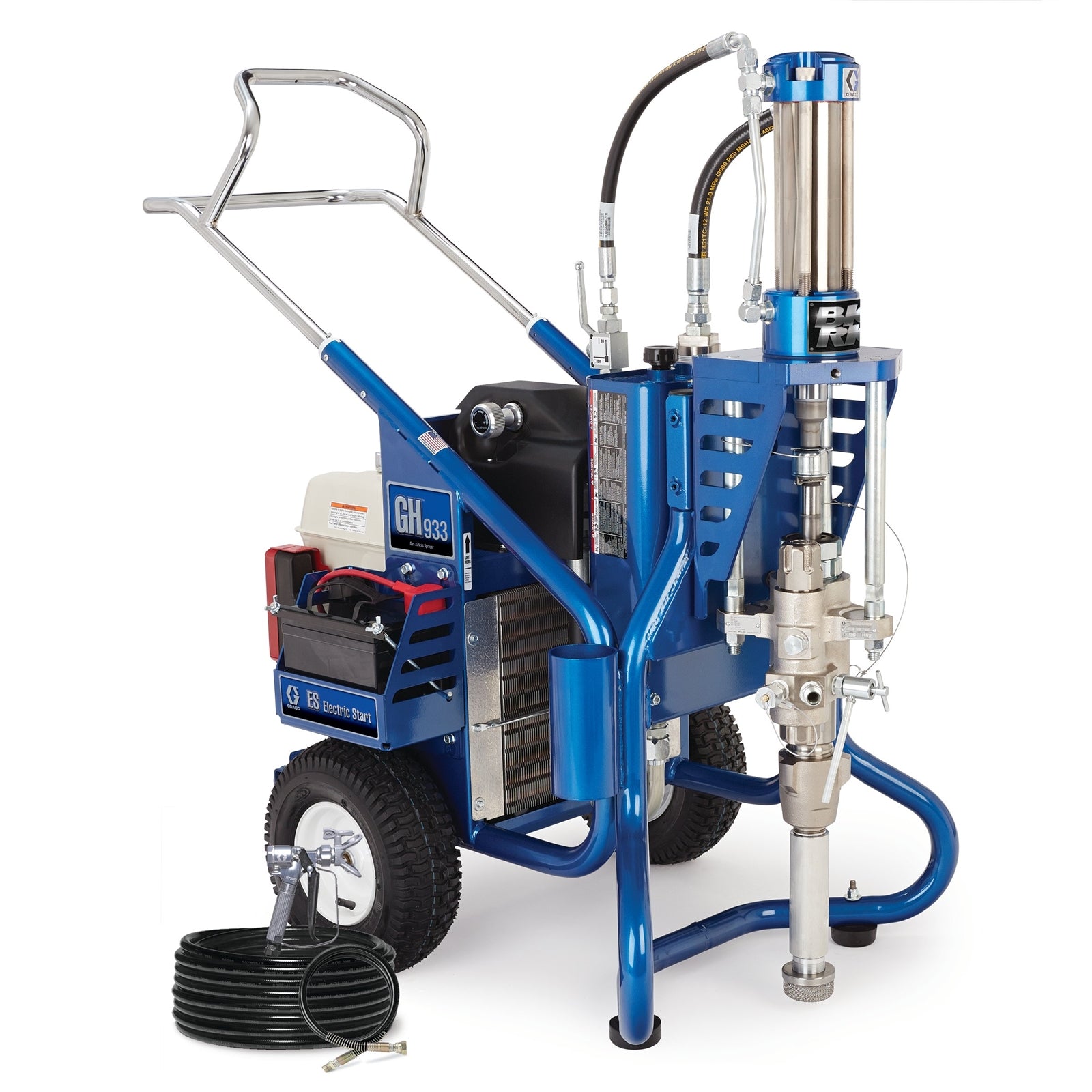 GRACO GH 933ES Hi Flo Big Rig Gas Hydraulic Sprayer, Complete (Part No ...