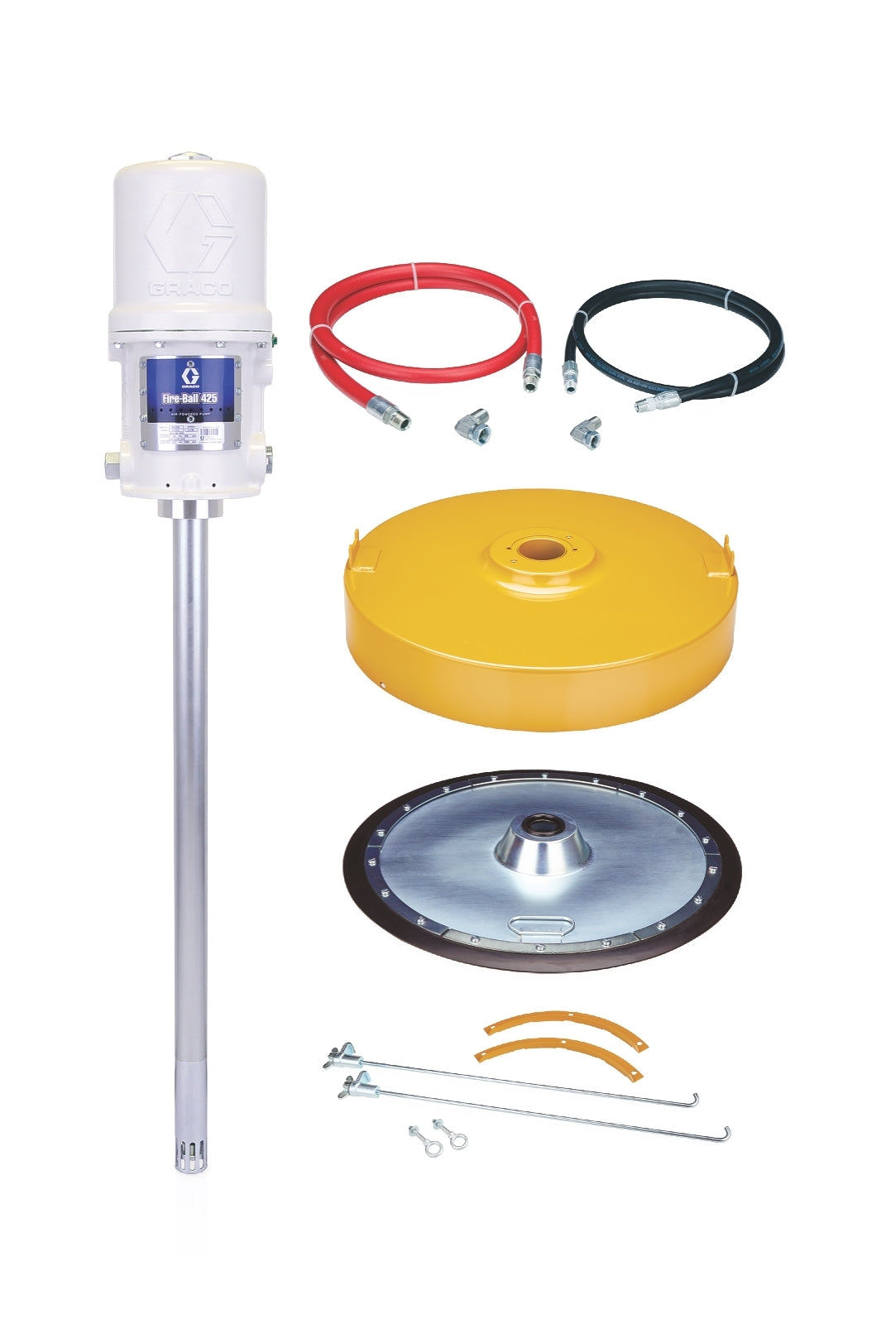 Graco 222075 Fire-Ball® 425 Series 50:1 400 lb. (180 kg) Grease Pump ...