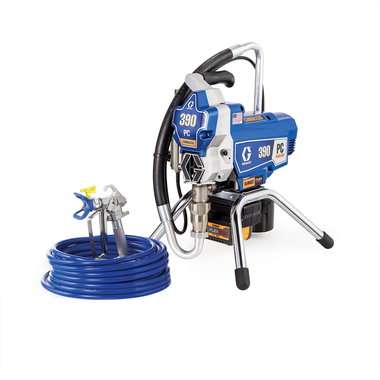 Graco 25T804 390 PC Cordless Airless Sprayer, Stand | Innoflo Solutions ...