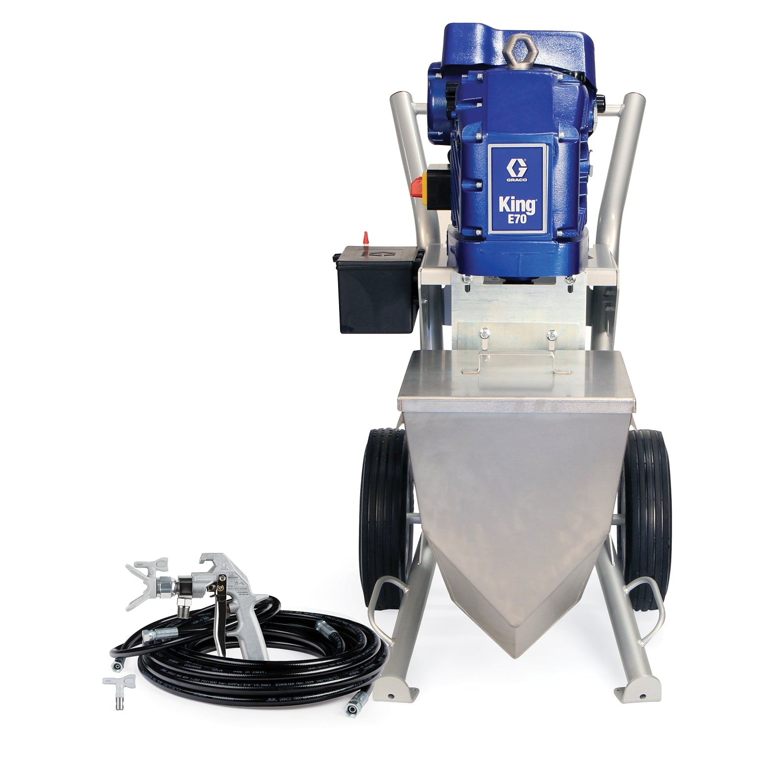 Graco 273762 King E70 Heavy Fluids Heavy Duty Cart Hopper No | Innoflo ...