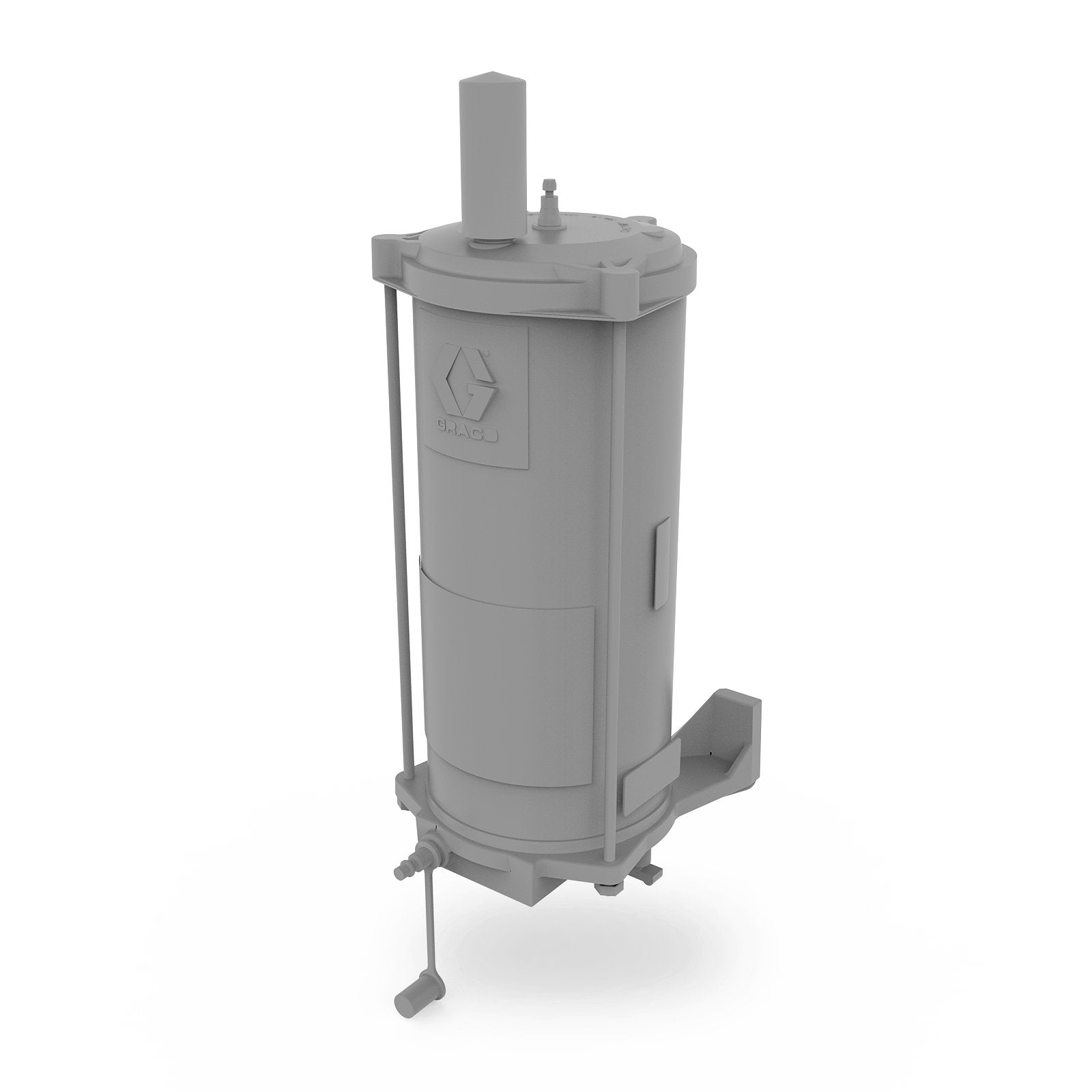 Graco 562884 12 lb. (5.42 kg) Plastic Cylindrical Grease Reservoir ...