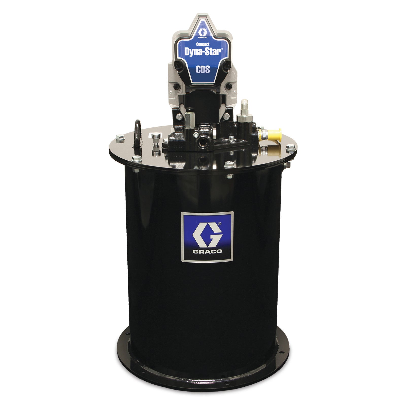 Graco CD3064 Compact Dyna-Star 24 VDC Grease Pump and 60 lb Reservoir ...