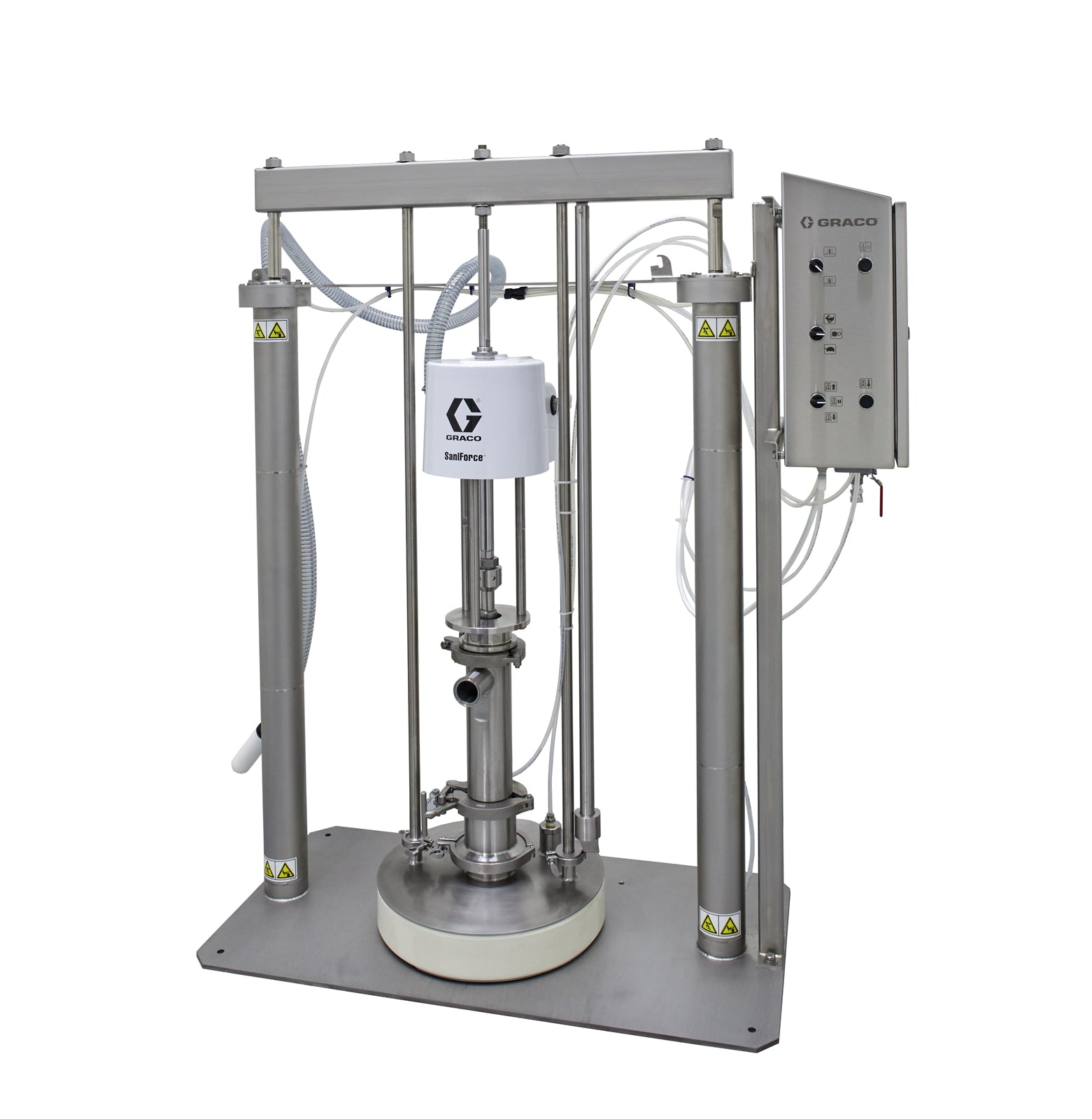 GRACO SDU.A03AAA2AA0C21 SANIFORCE DRUM UNLOADER SYSTEM,RAM,HYGIENIC ...