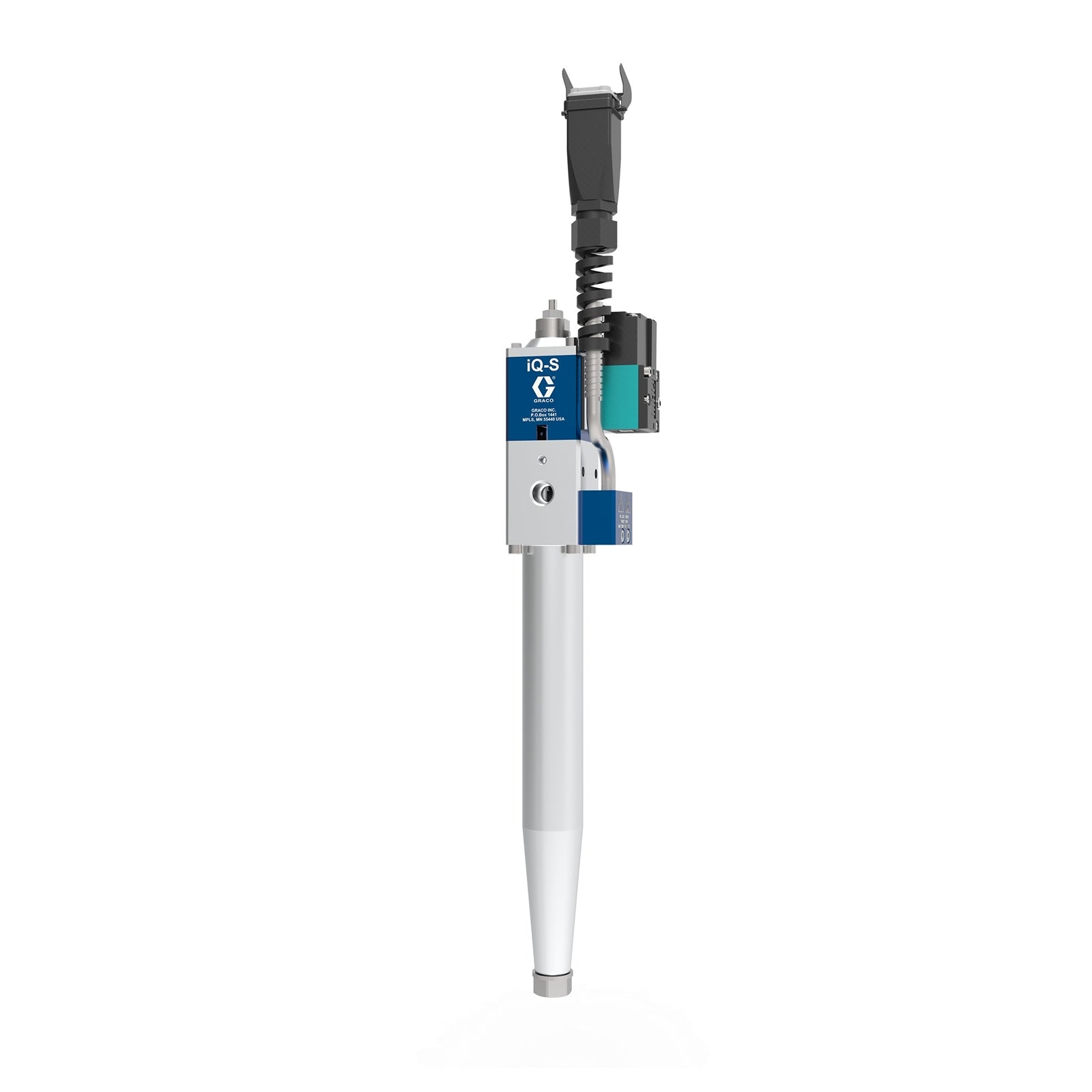 Graco V25AS200BB iQ Dispense Valve, Snuff Back, Heated, NPT | Innoflo ...